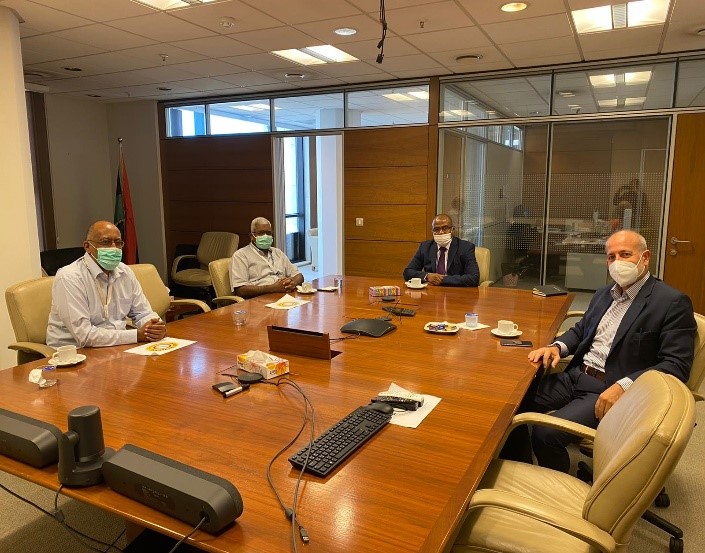 Meeting of Zallaf Libya Oil and Gas Exploration and Production with ...