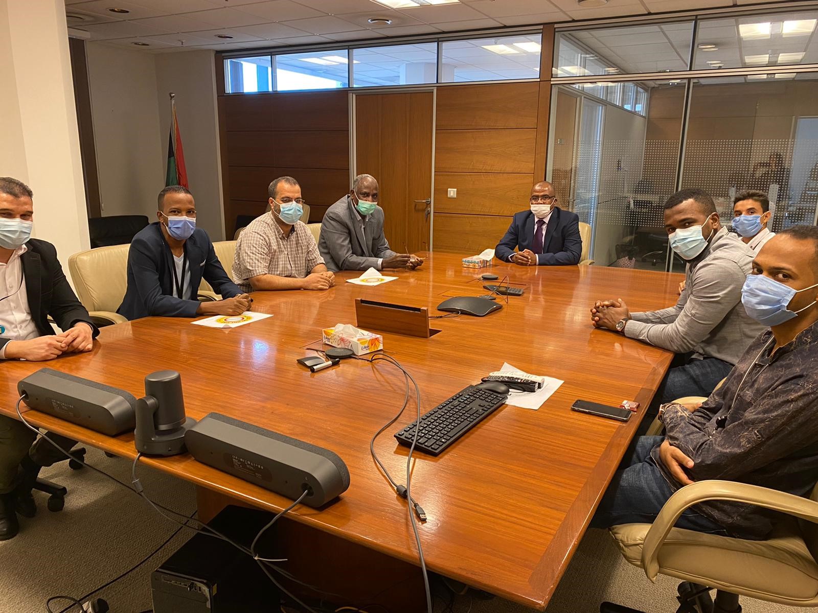 Meeting of the Chairman with the staff of the Information and ...