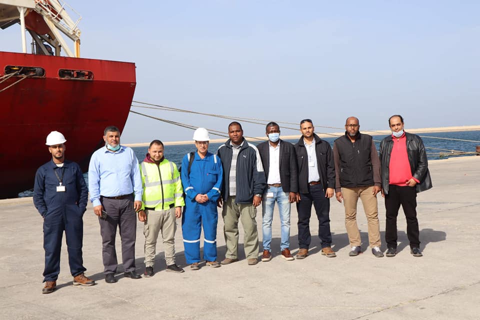 MV-CLIPPER ARGINA ship arrived to the port of Alkhoms - Zallaf