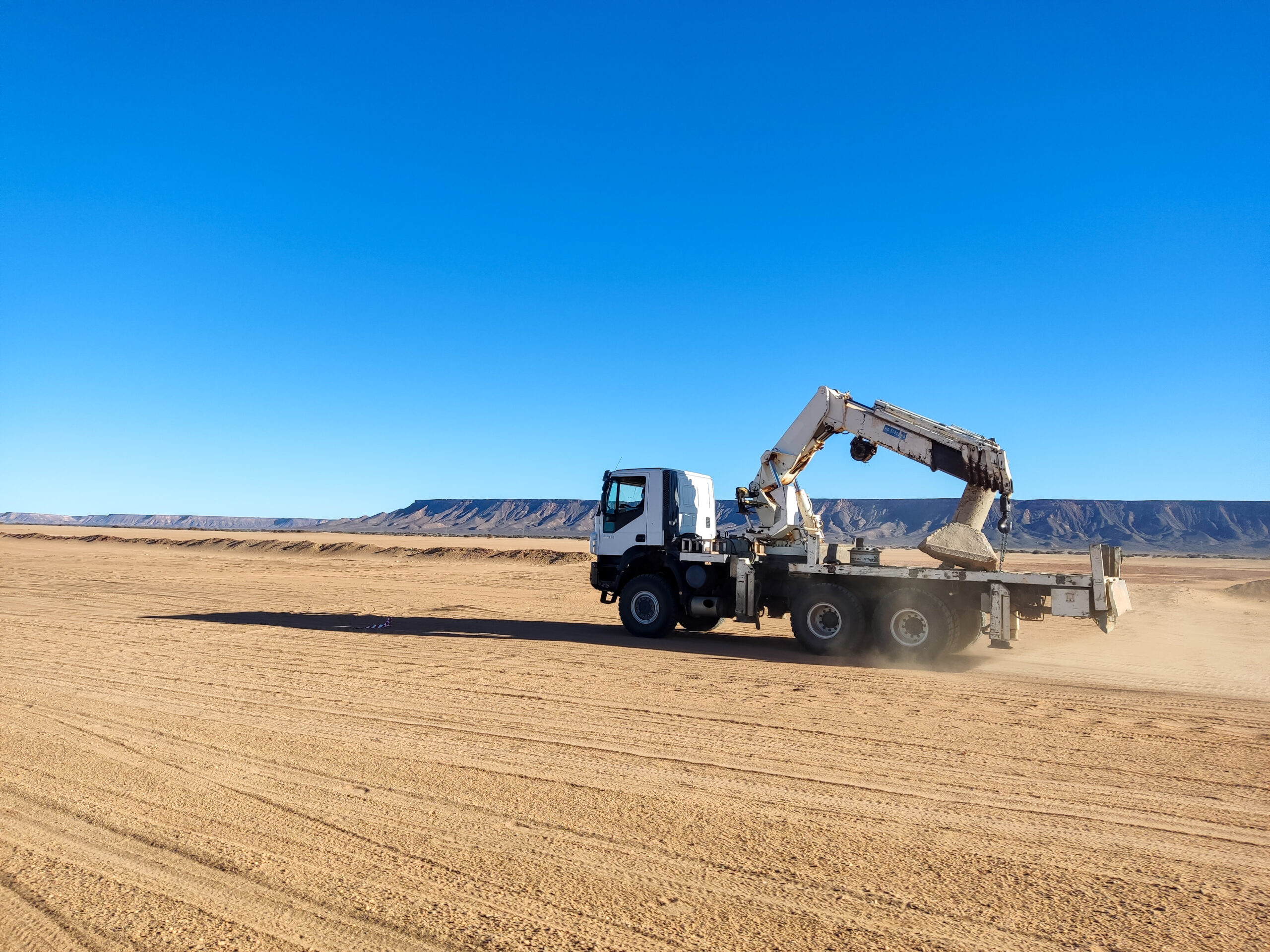 Initiation of topographical survey of the South Refinery location - Zallaf