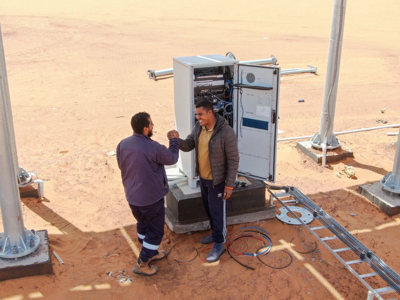 Completed provision of Alamadar coverage across the Erawin field. - Zallaf