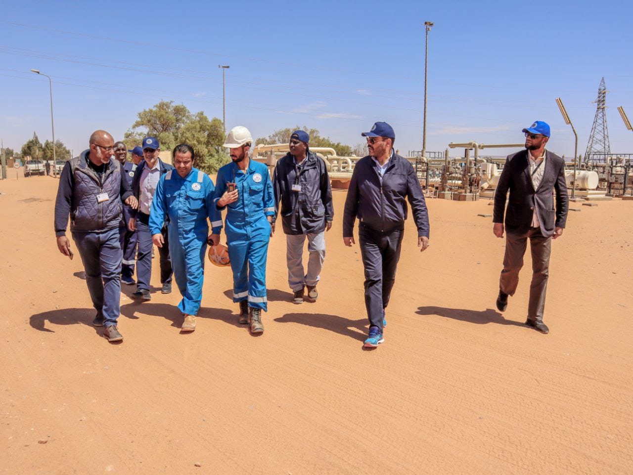 Mr. Chairman Conducted Inspection Visit To The Erawin Field And The ...