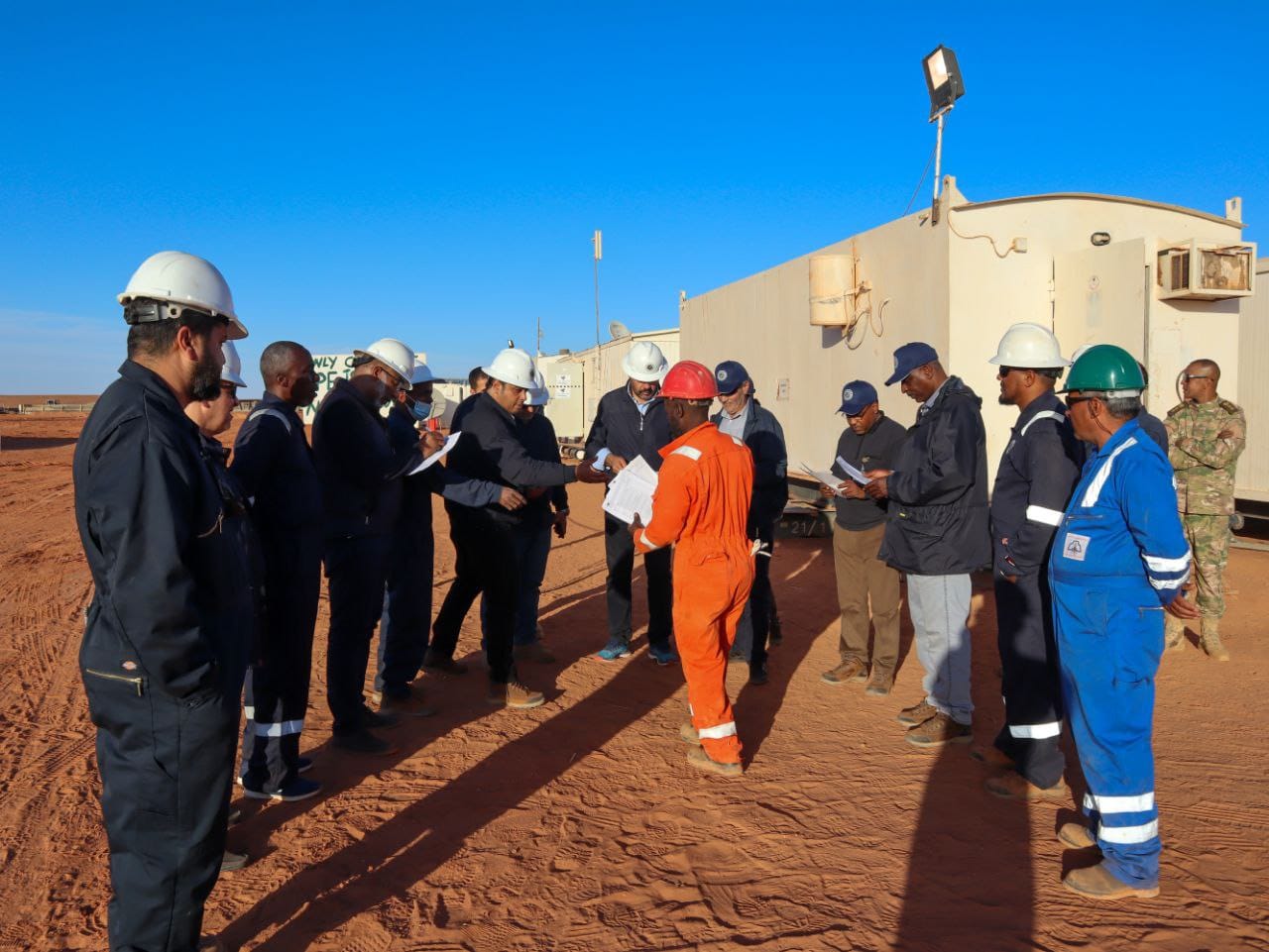 Mr. Chairman Conducted Inspection Visit To The Erawin Field And The ...