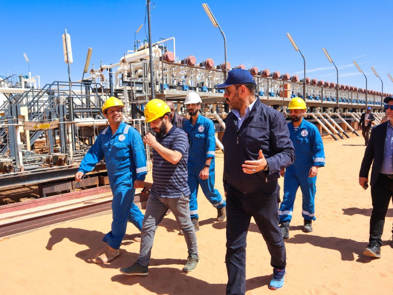 Mr. Chairman Conducted Inspection Visit To The Erawin Field And The ...