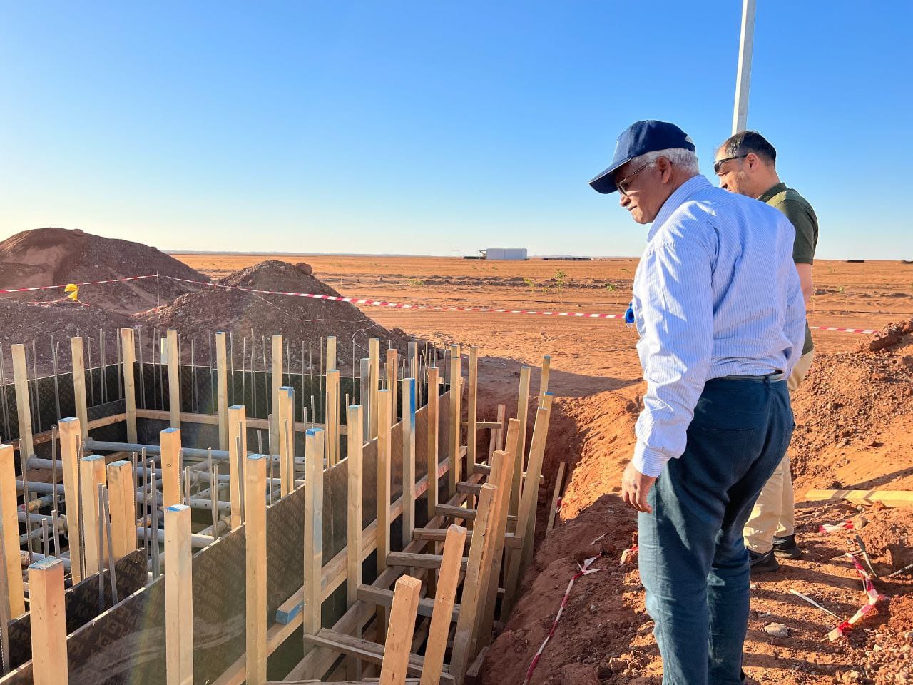 MMC for Engineering and Projects, conducted a site visit to the Sharara ...