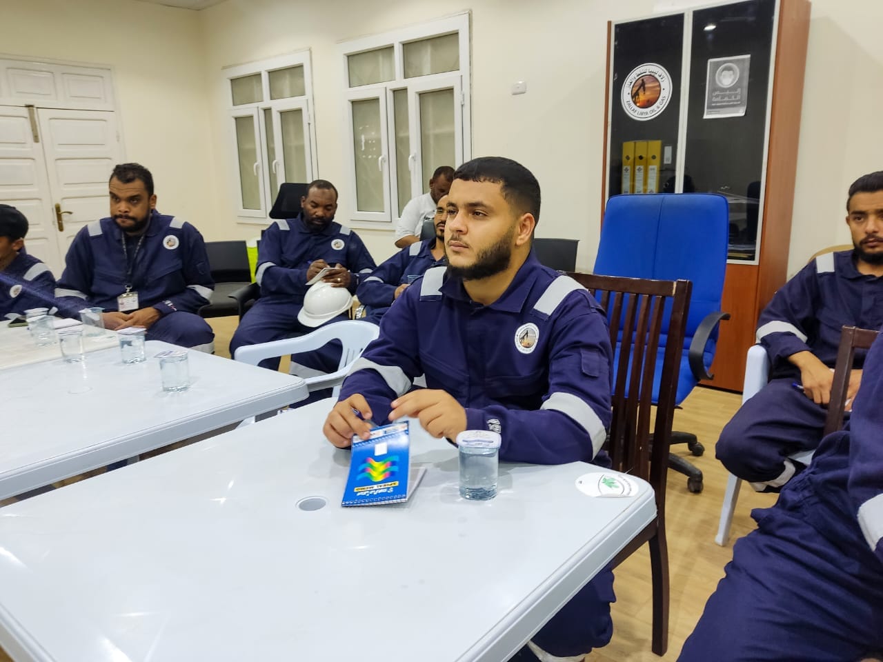 Firefighting team of the Awainat office successfully completed the ...