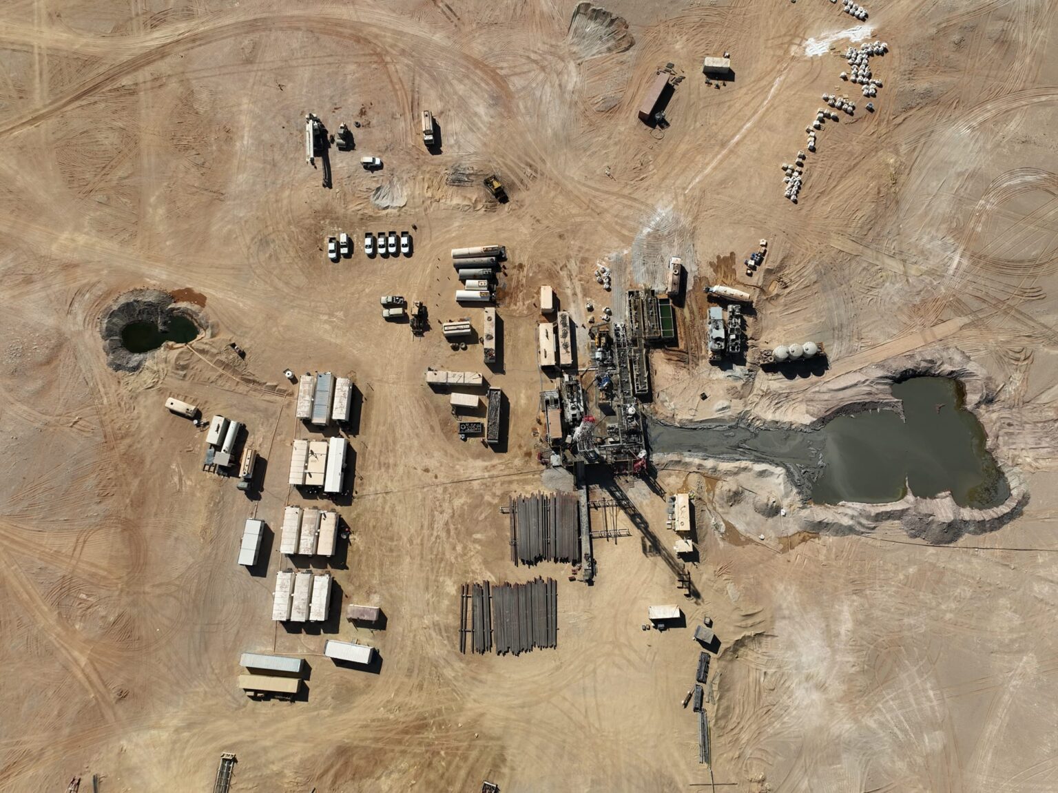 Completion of drilling operations for the well B8 in Al-Atshan is ...