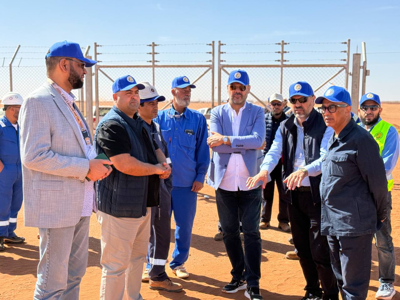 Inspection Tour of the Erawin-Sharara Pipeline Project - Zallaf